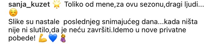 Фото Сања Кужет се прости со „Ѕвездите на Гранд“ За Се